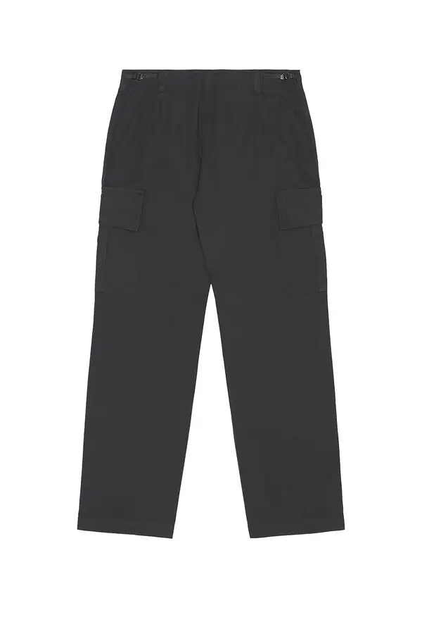 PALMES Ripstop Cargo Trousers - Charcoal