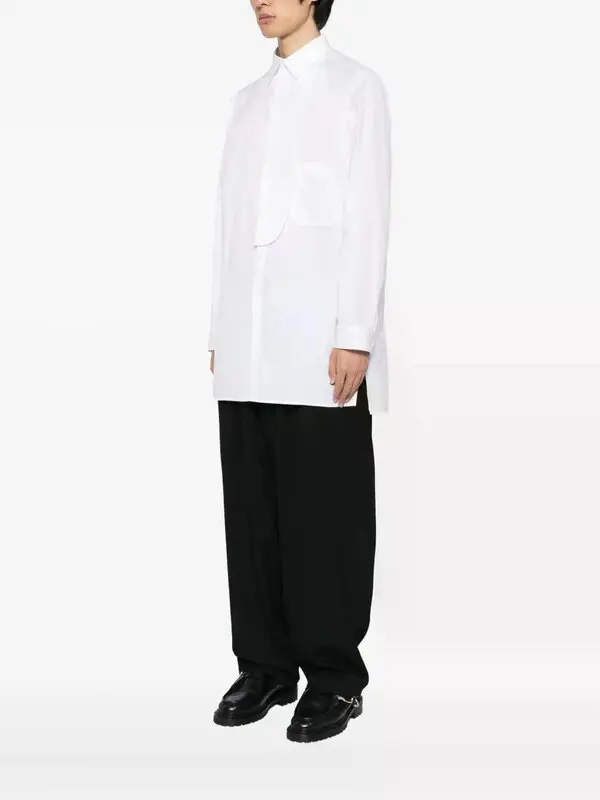 Yohji Yamamoto Buttoned-up Long-sleeved Shirt