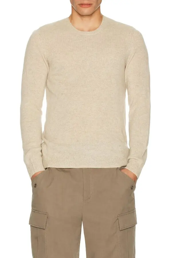 Onia Featherweight Cashmere Sweater - Stone