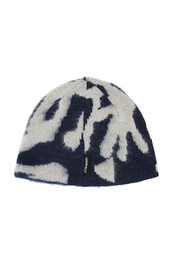 Gramicci Mohair Burly Runningman Beanie - Midnight | Editorialist
