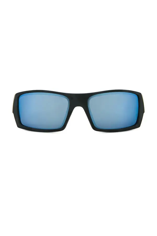 Oakley Gascan Sunglasses - Black Matte Camo & Prizm Deep Water Blue