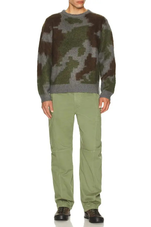 Gramicci Mohair Sweater - Jungle Digi Camo