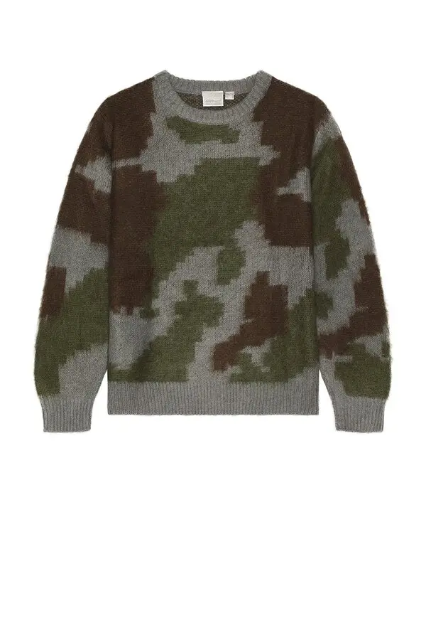 Gramicci Mohair Sweater - Jungle Digi Camo