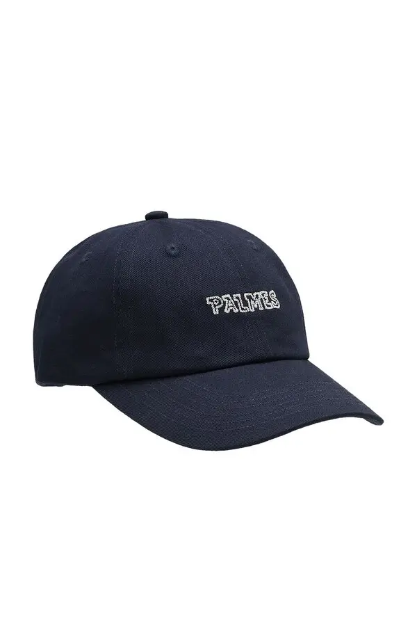 PALMES Embroidered Logo Cap - Dark Blue