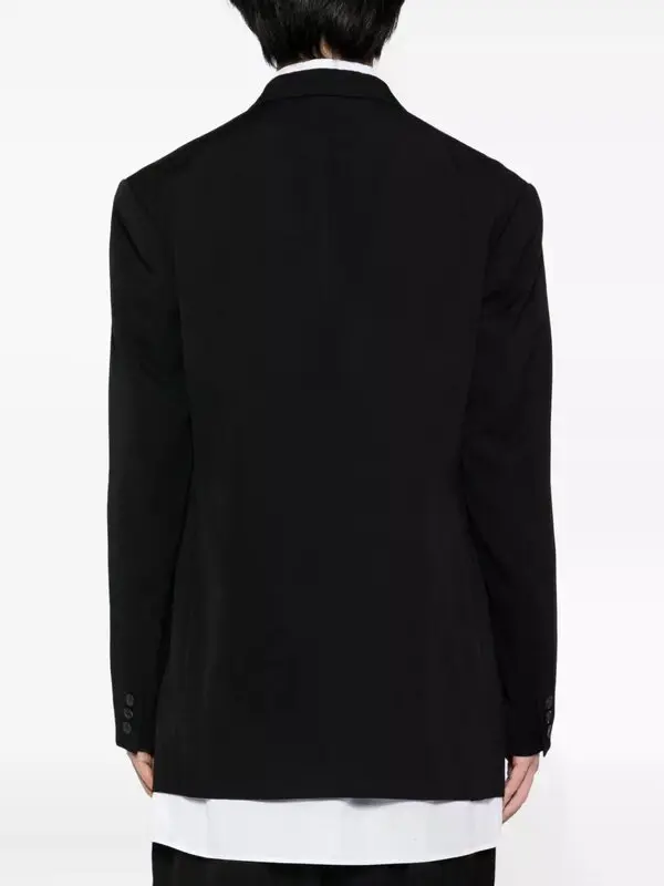 Yohji Yamamoto Wool Gabardine Blazer