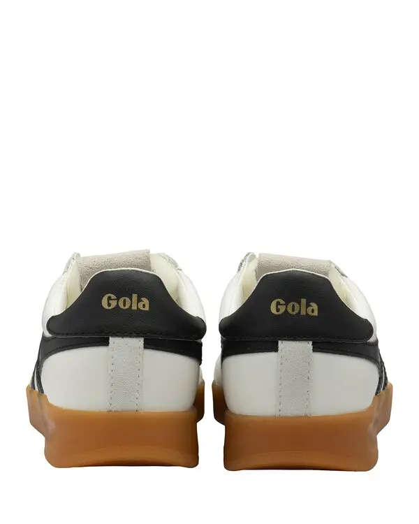 Gola Cyclone Leather Sneakers - White/black