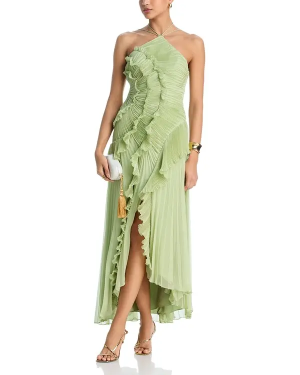 AMUR Lorelie Halter Gown - Stem