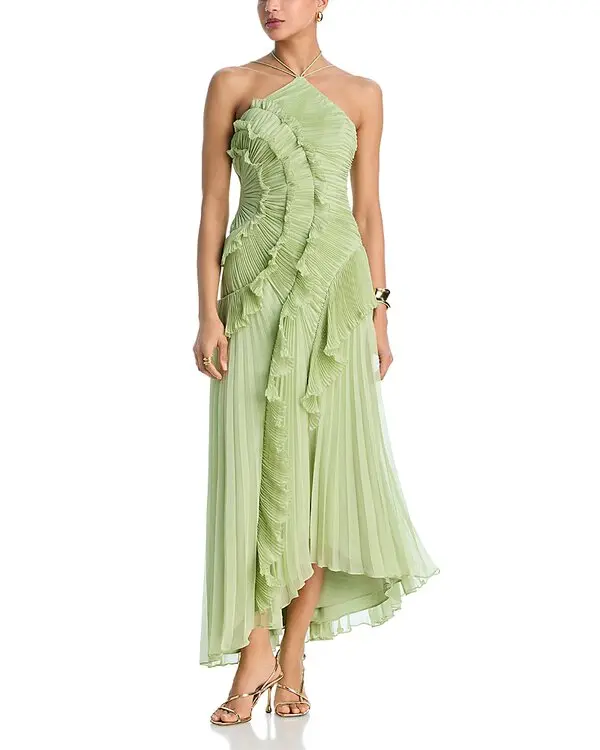 AMUR Lorelie Halter Gown - Stem