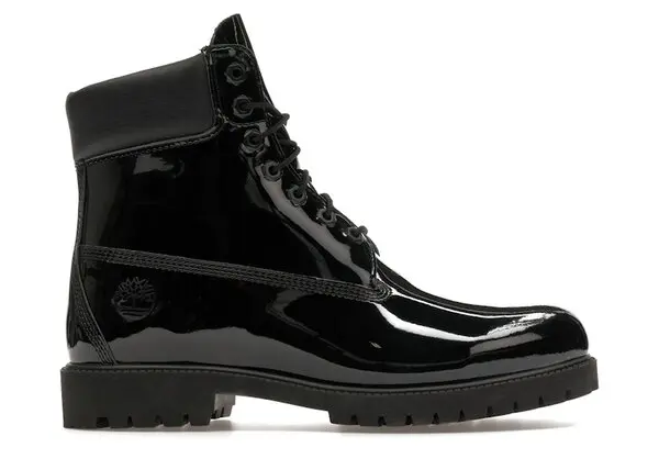 Timberland 6" Premium Waterproof Patent Boots - Black