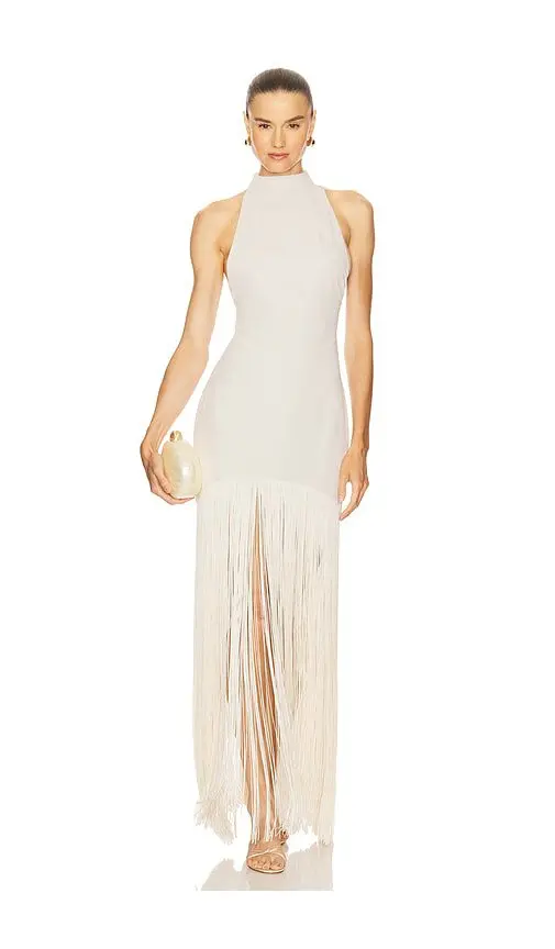 Camila Coelho Reese Maxi Dress - Ecru