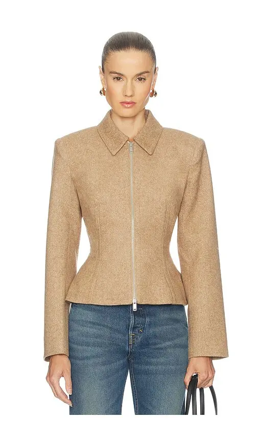 CAMILA COELHO Sidonia Zip-up Jacket