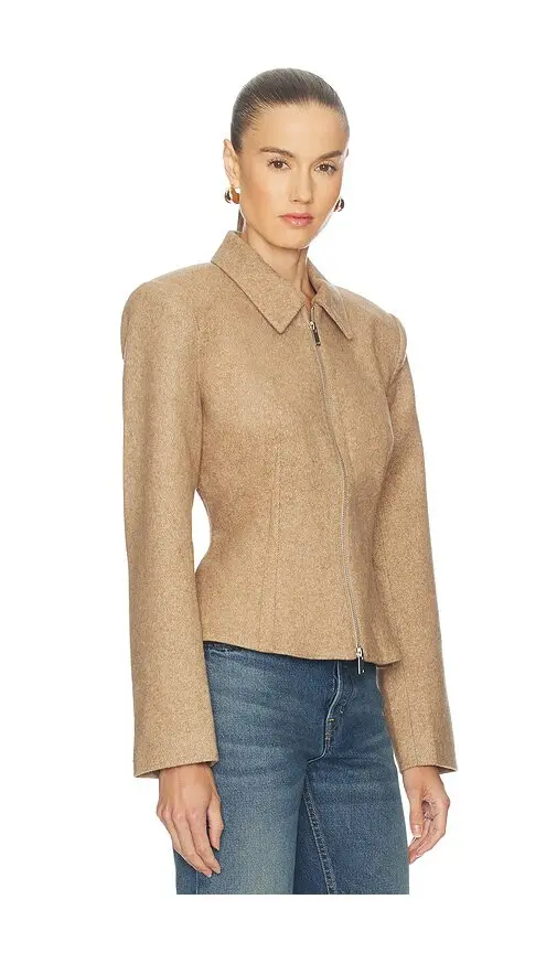CAMILA COELHO Sidonia Zip-up Jacket
