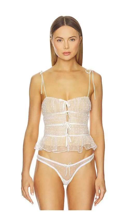 For Love & Lemons Devon Dot Bustier