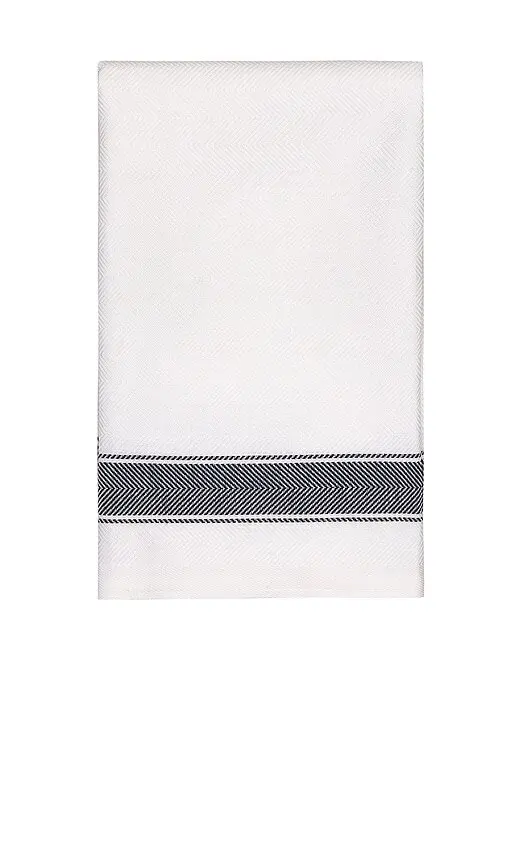 VERVE CULTURE Kitchen Towel In White