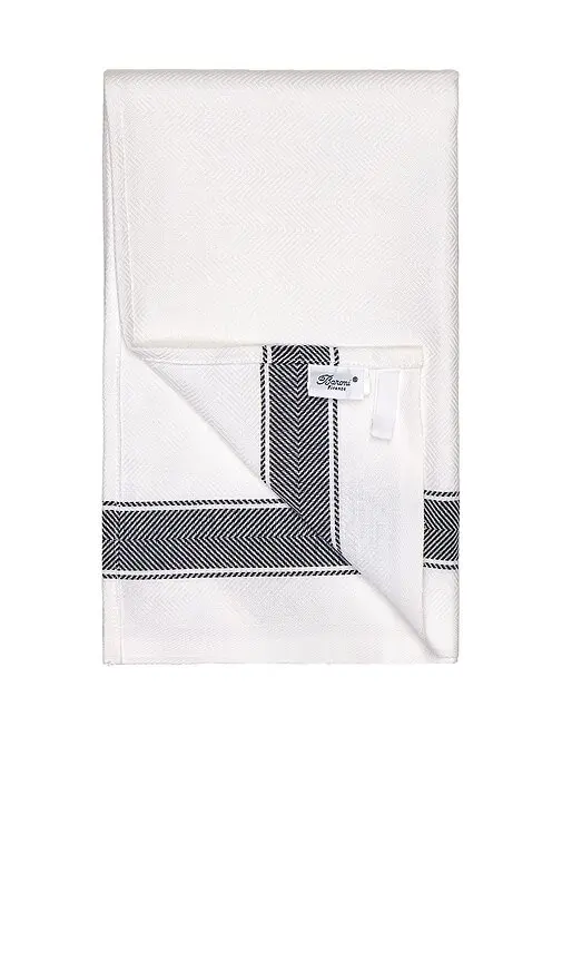 VERVE CULTURE Kitchen Towel In White