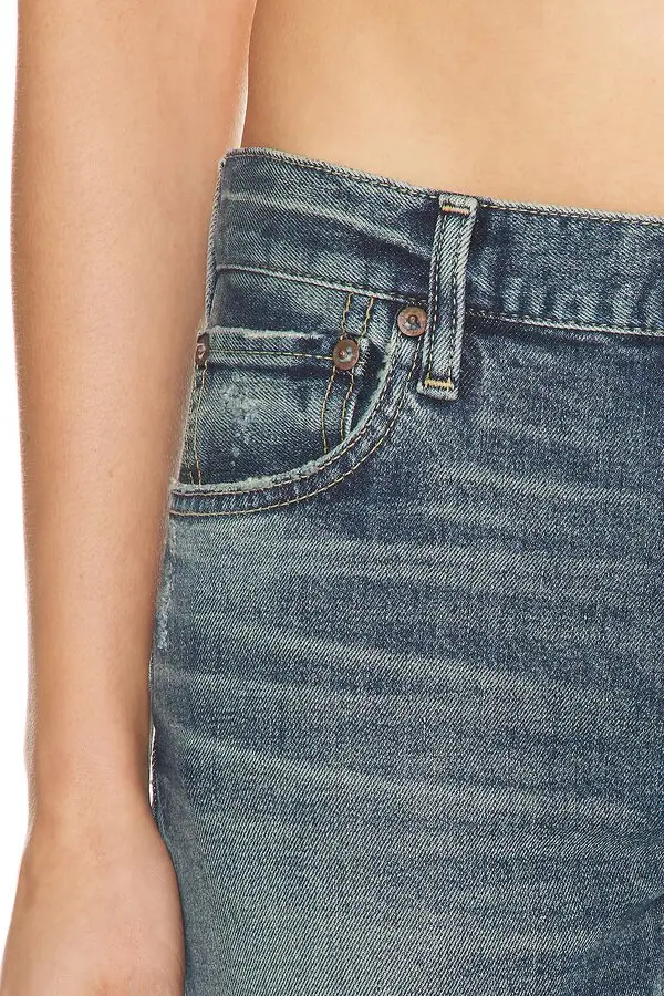 Moussy Vintage Brickell Tapered Jeans - Blue