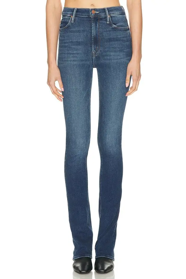 MOTHER High Waisted Runaway Jeans - Start Your Engines!