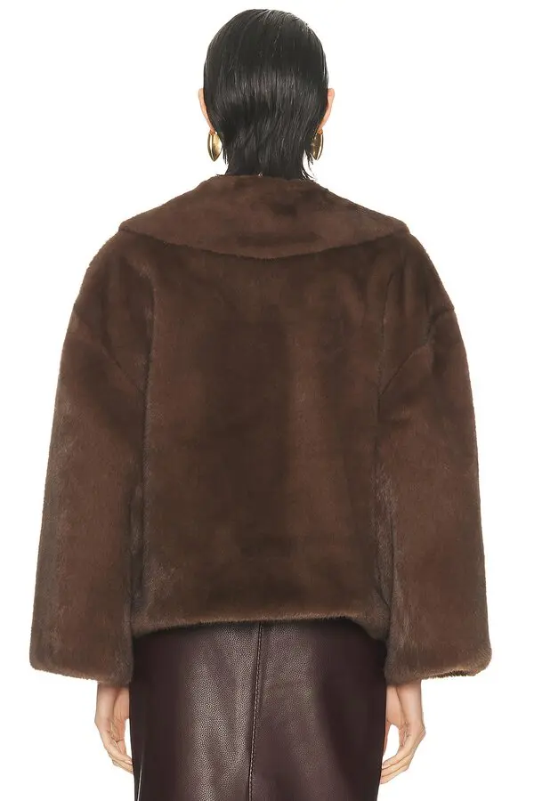 BY MALENE BIRGER Jacquie Faux Fur Jacket