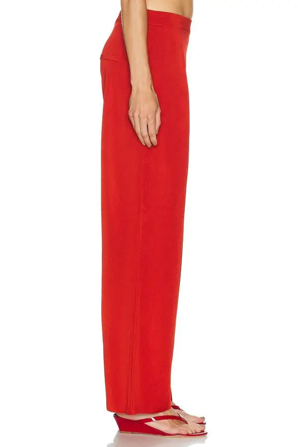 HIGH SPORT Slinky Gene Pant - Dark Red