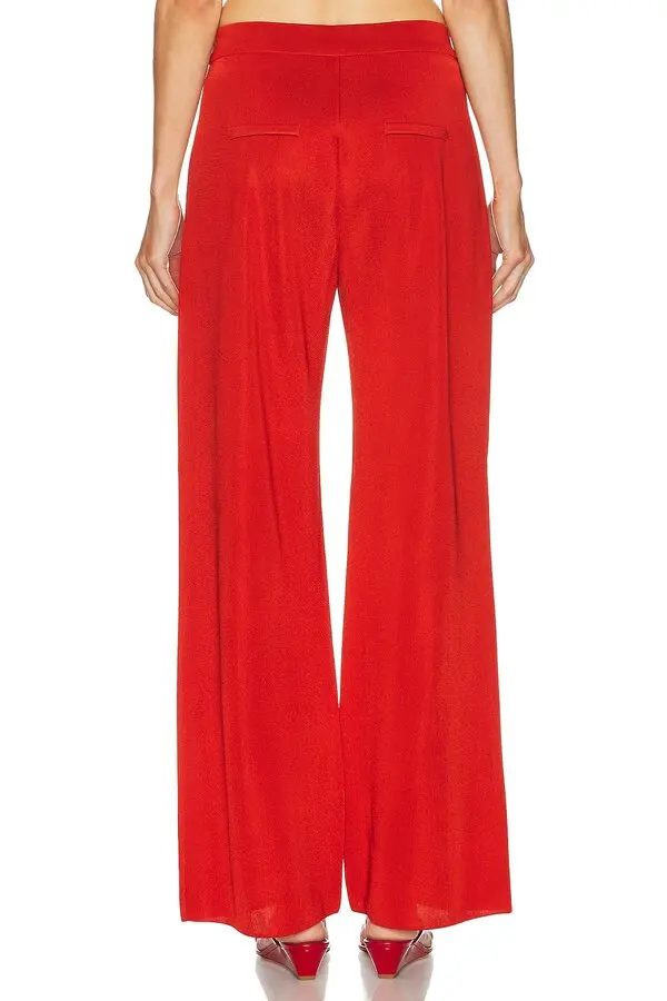 HIGH SPORT Slinky Gene Pant - Dark Red