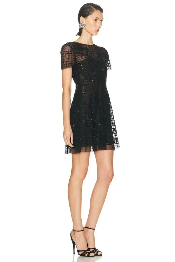 Carolina Herrera Sequin Mini Dress