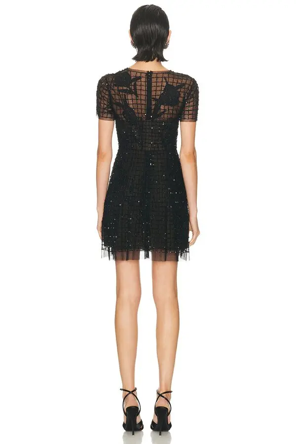 Carolina Herrera Sequin Mini Dress