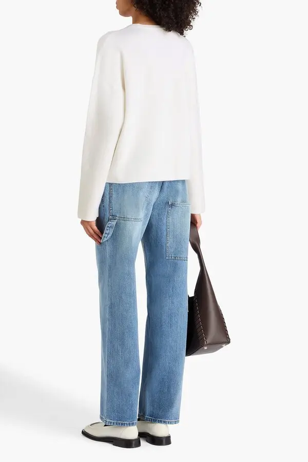 Tibi Cashmere-blend Sweater