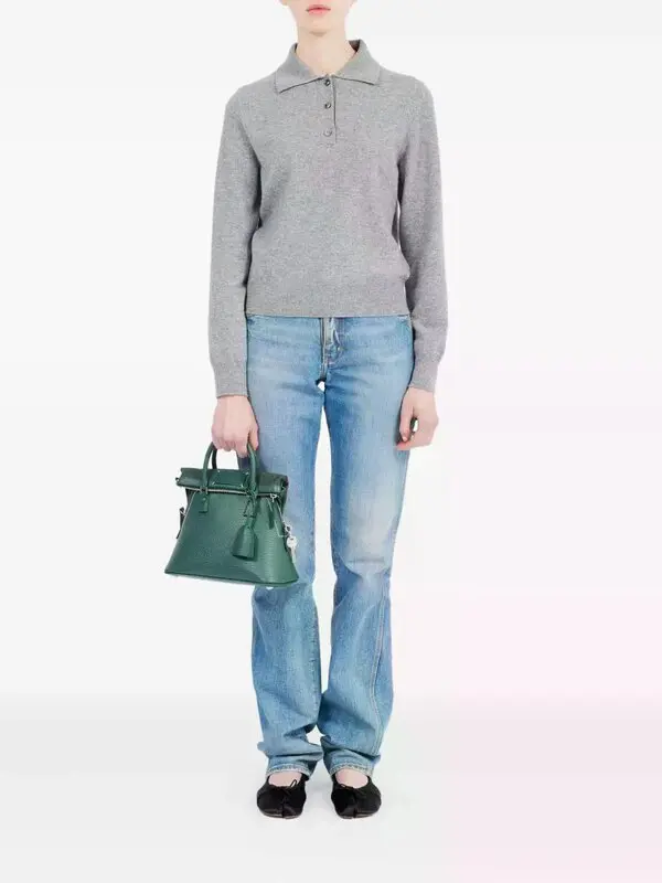 MAISON MARGIELA Mini 5ac Classique Tote Bag - Green