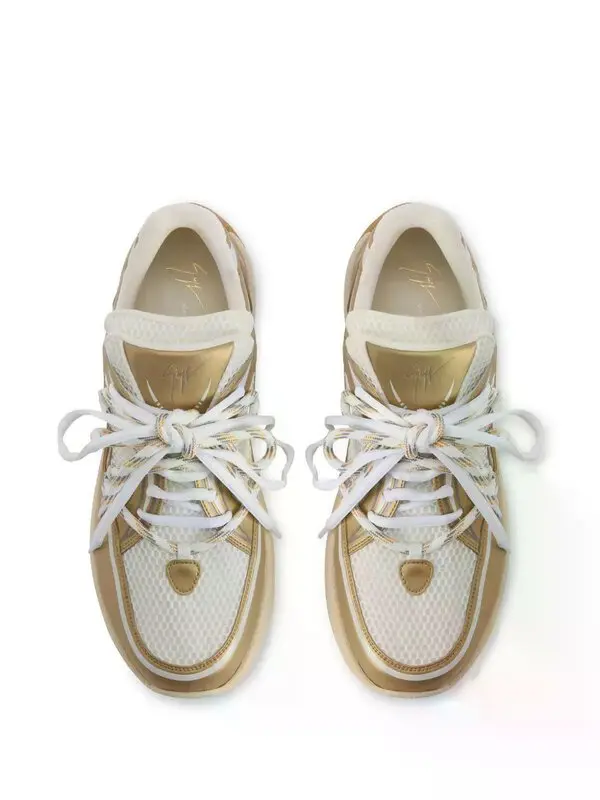 GIUSEPPE ZANOTTI Leather Sneakers - White