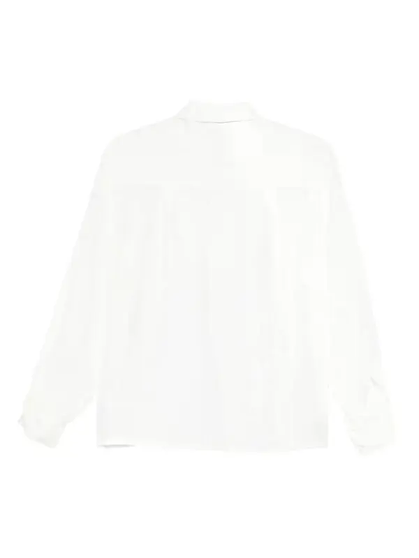 FORTE_FORTE Silk Blouse - White