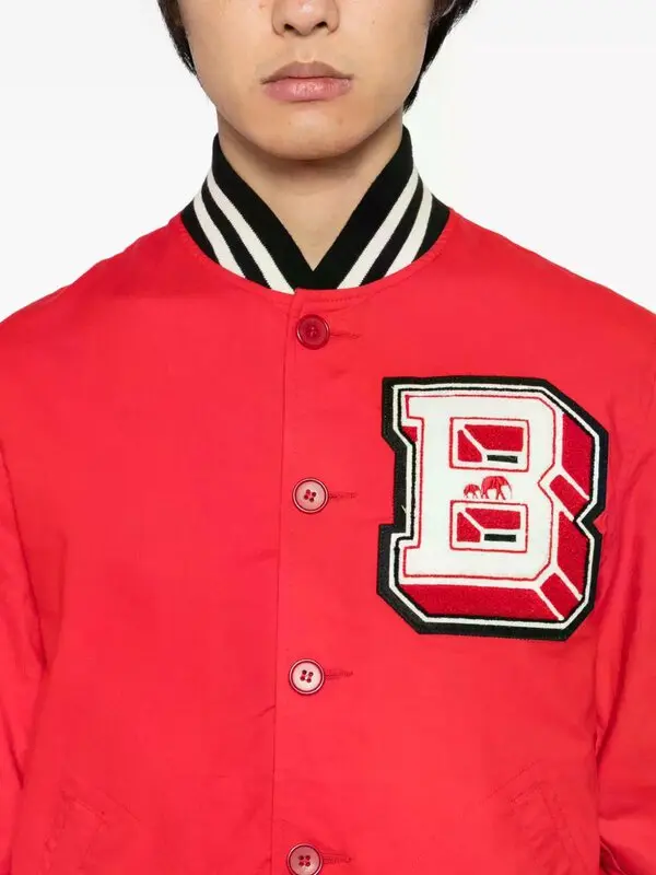 THE BROOKLYN CIRCUS Logo-embroidered Bomber Jacket