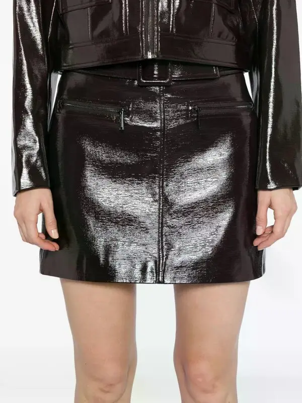 Karl Lagerfeld Patent Skirt