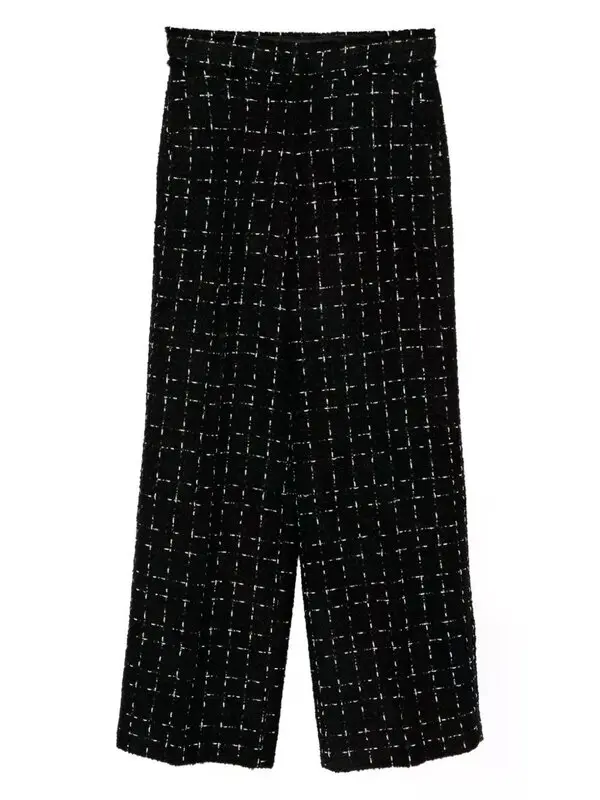 Karl Lagerfeld Logo-print Boucle Trousers