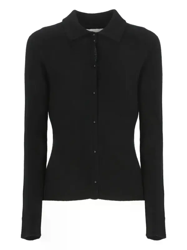 VANISÈ Button-down Cashmere Sweater