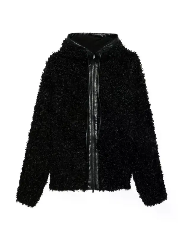Norma Kamali Faux Fur Long Coat