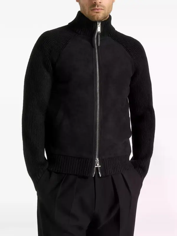 Manière De Voir Panelled Zip-up Jacket