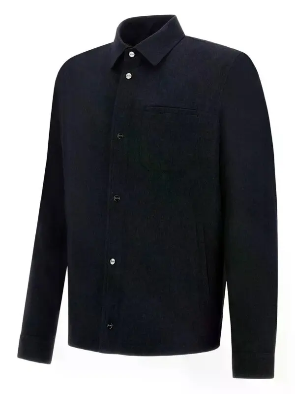 Herno Button-fastening Patch-pocket Shirt Jacket