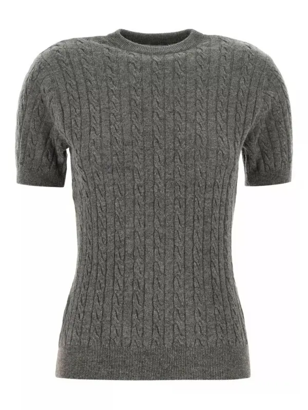 Gimaguas Rina Cable-knit Top
