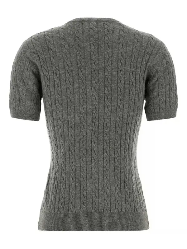 Gimaguas Rina Cable-knit Top