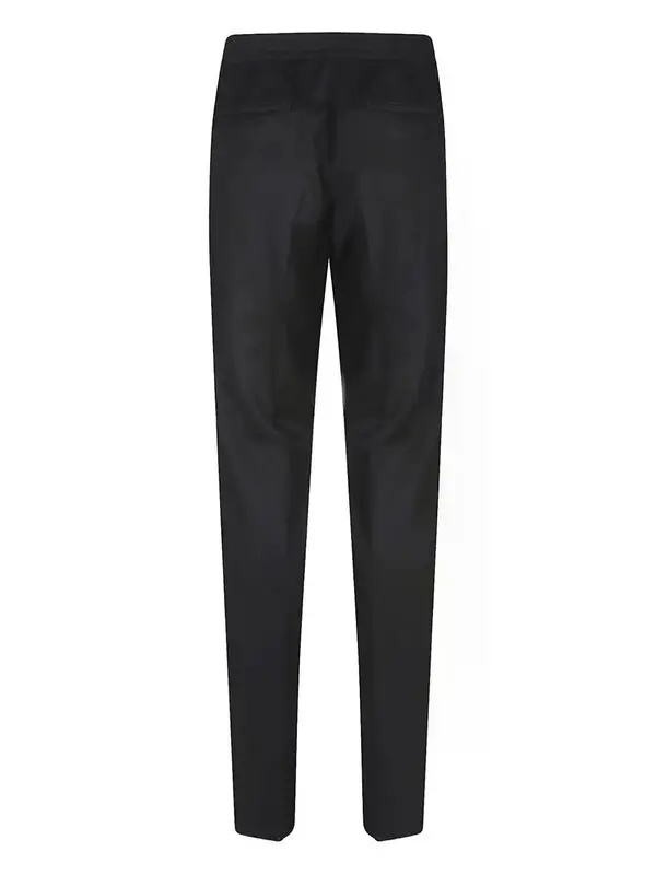 LARDINI Drawstring Pleated Trousers