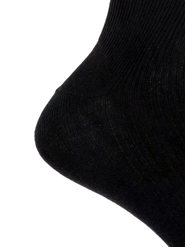 VIVIENNE WESTWOOD Orb-embroidered Ribbed Ankle Socks