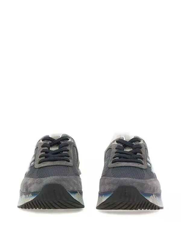 Premiata Logo Heel Trainers - Blue