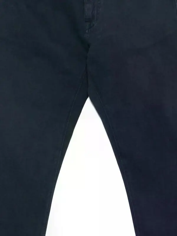 Incotex Trousers With Logo Appliqu