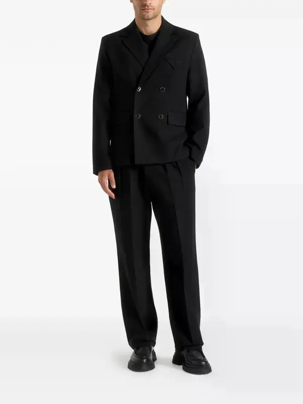 Manière De Voir Didier In Double-breasted Tailored Suit Jacket