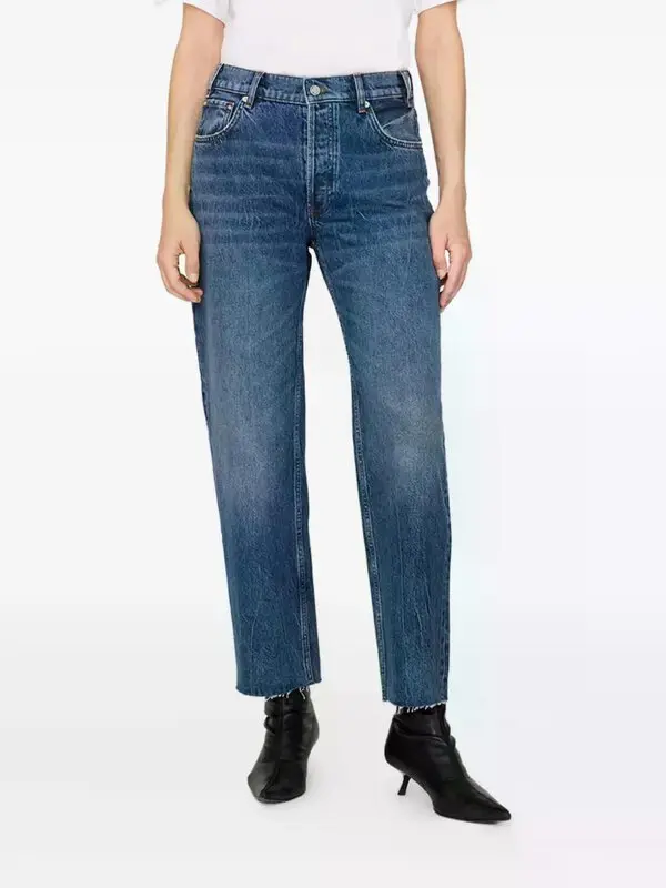 ANINE BING Gavin Straight Leg Jeans