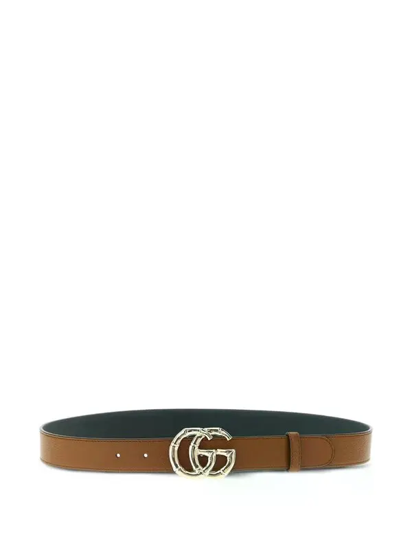Gucci Buckle Leather Belt - Brown