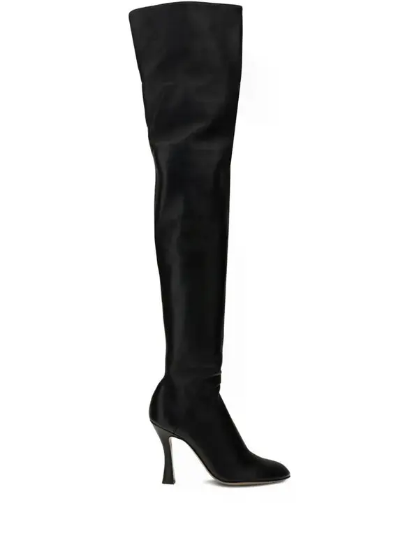 PETAR PETROV Round Toe Over-the-knee Boots
