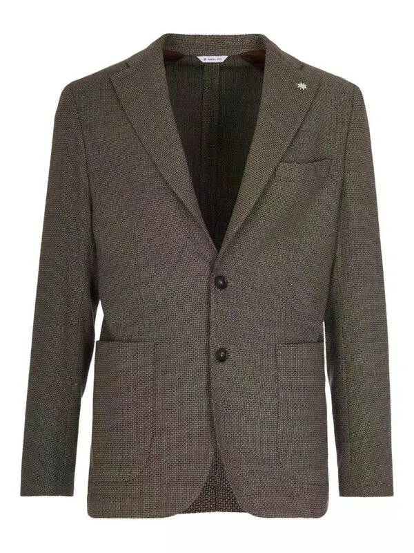MANUEL RITZ Lapel-pin Blazer