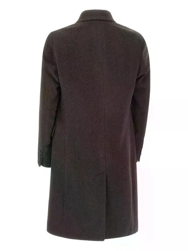 BOSS Peak Lapels Double-breasted Coat