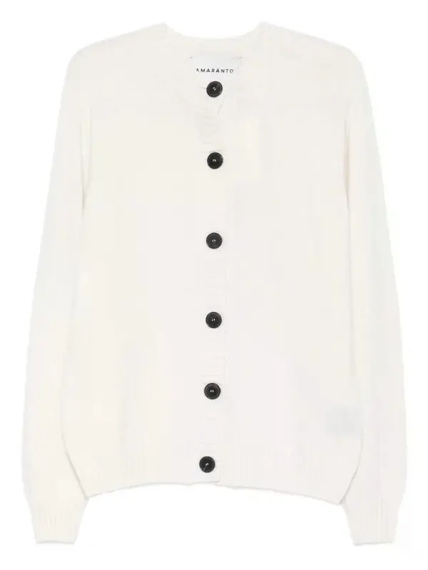 AMARANTO Buttoned Cardigan